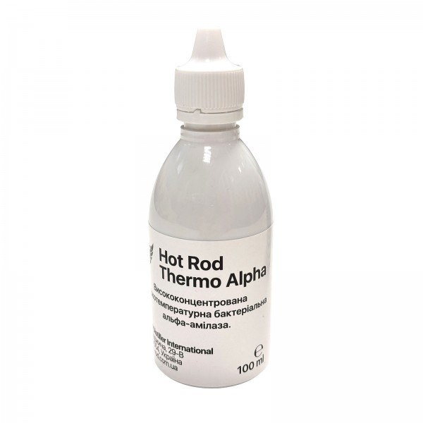 Фермент альфа-амилаза Hot Rod Thermo Alpha на 1000 кг зерна (100 мл)